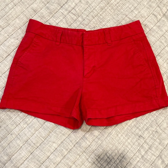 GAP | Shorts | Gap Red Khaki Shorts 4 | Poshmark